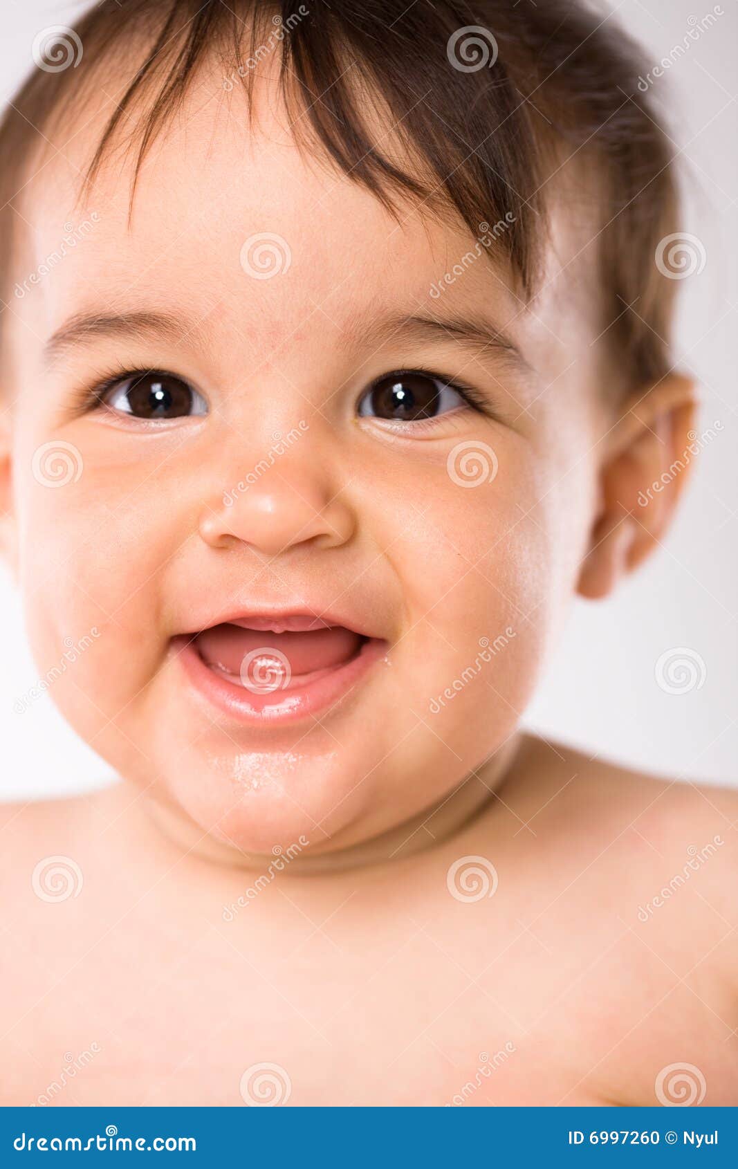 Smiling happy baby stock photo. Image of confident, cheerful - 6997260