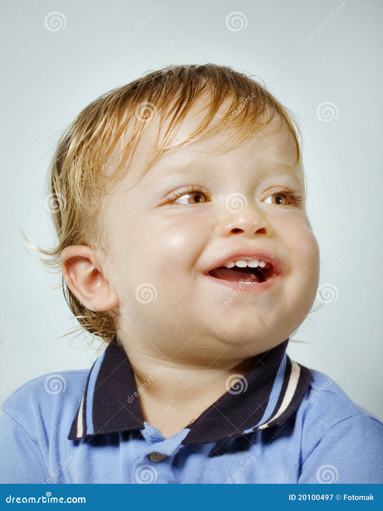 Smiling happy boy portrait stock image. Image of headshot - 20100497