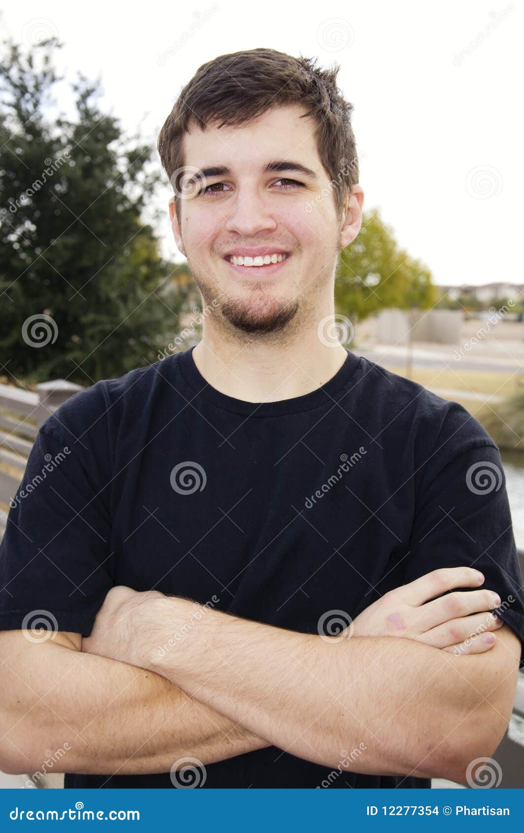 Smiling Happy Positive Young Man Stock Photo - Image of happiness ...