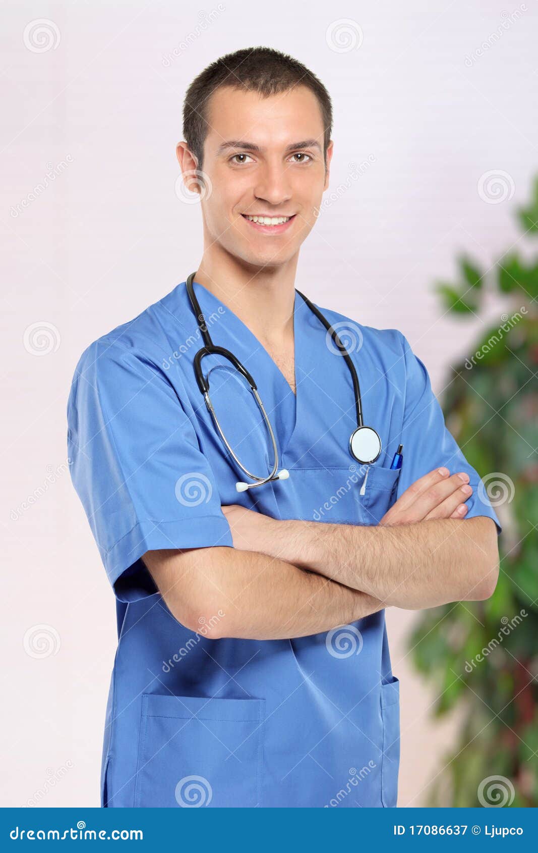 Smiling Healthcare Professional Stock Image - Image of indoor ...