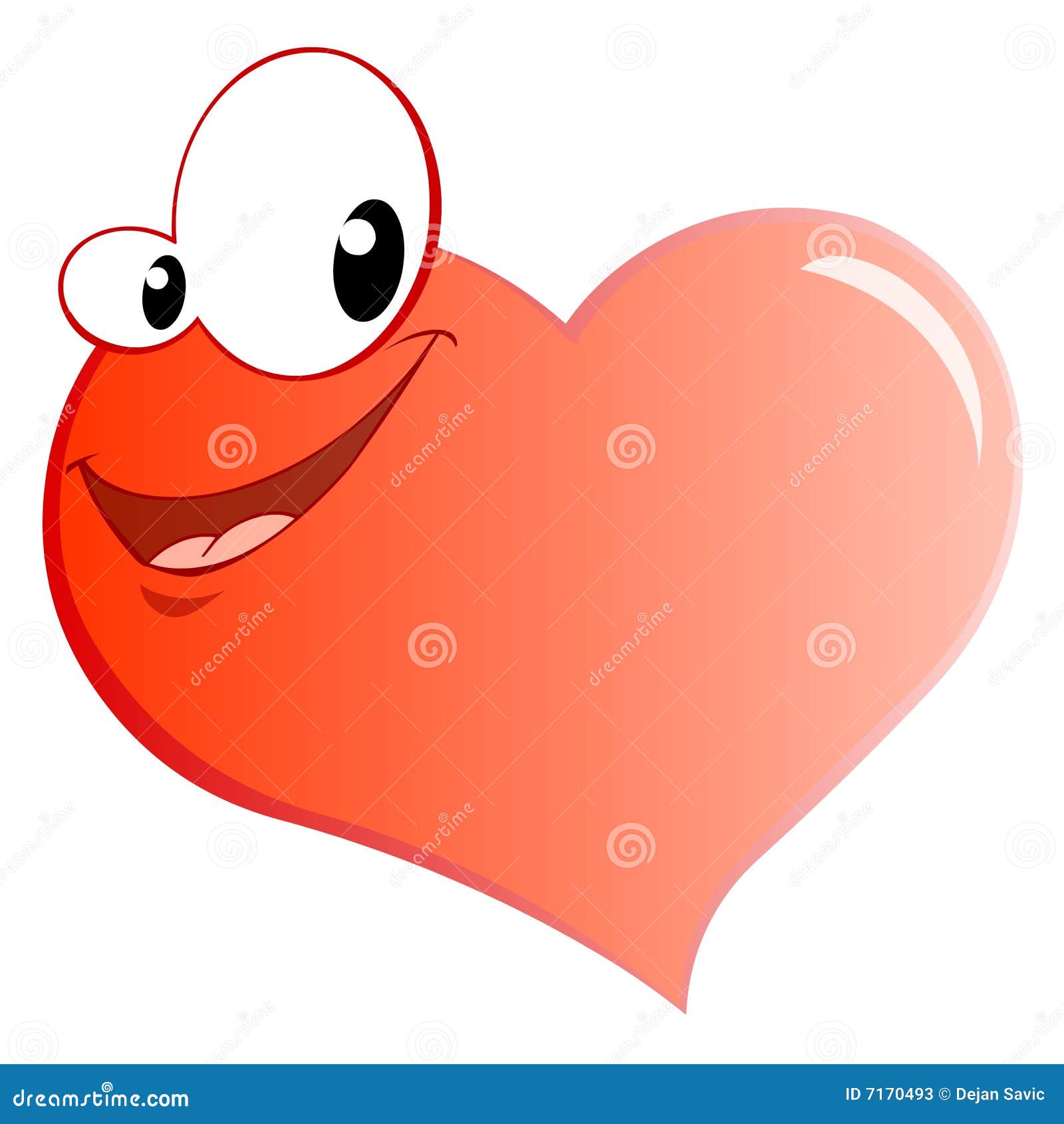 Smiling Heart Stock Image | CartoonDealer.com #7170493