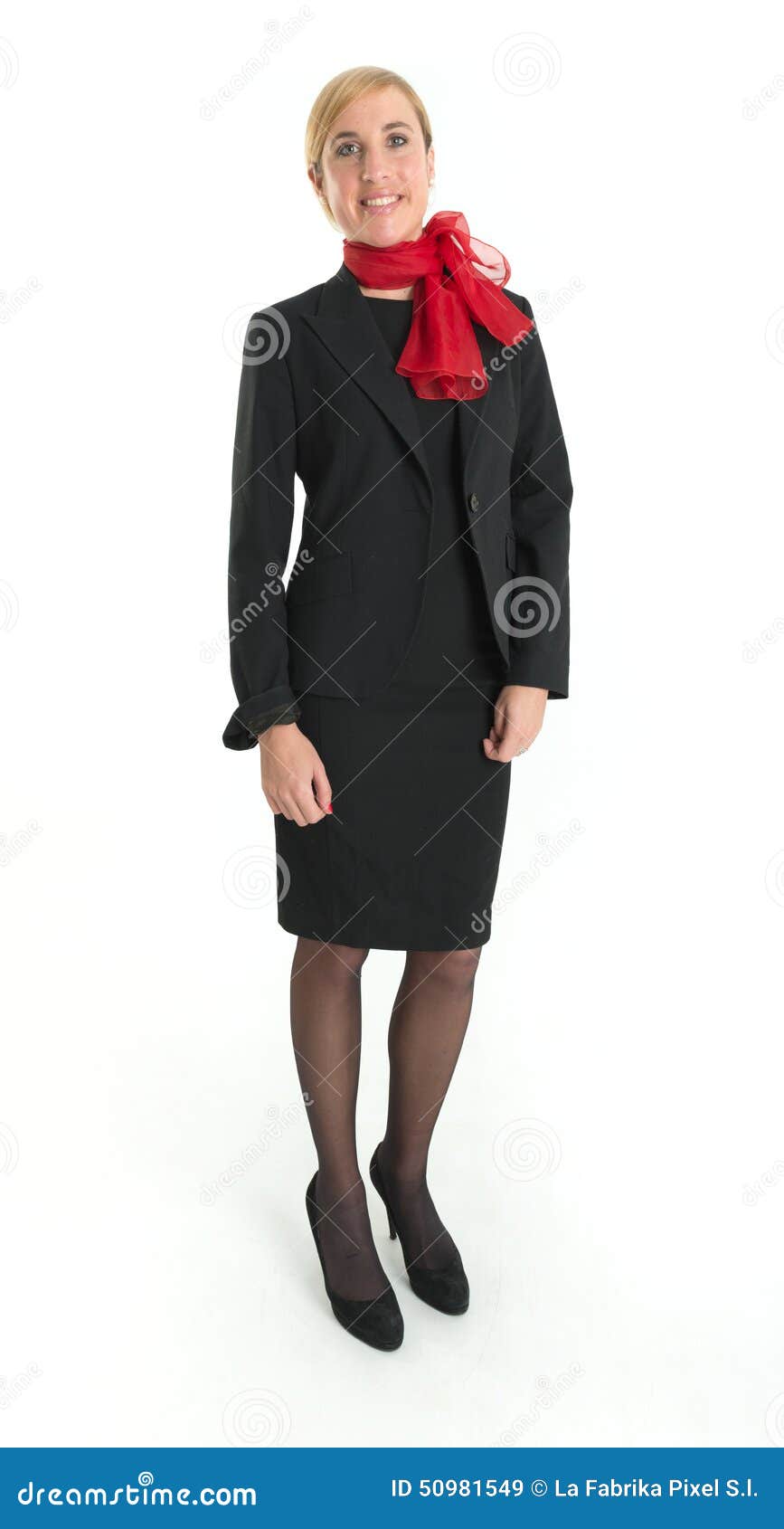 Smiling hostess stock image. Image of hostess, professional - 50981549