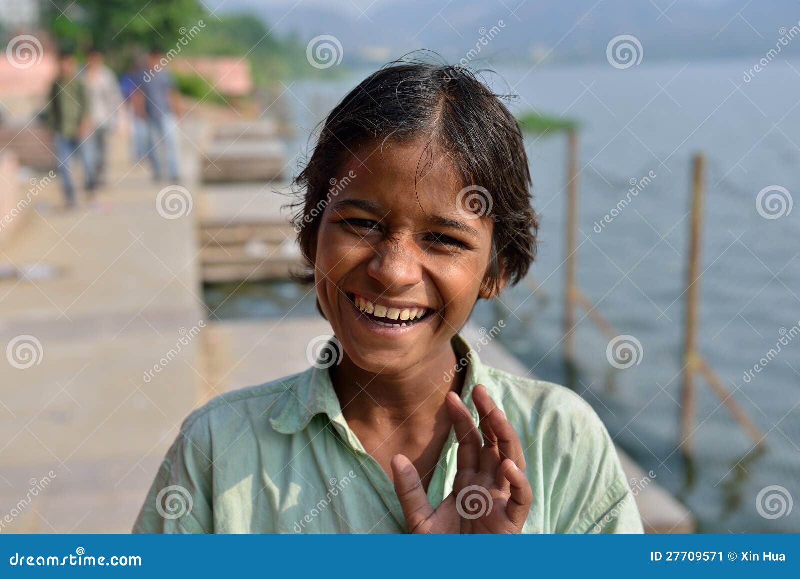Smiling Indian Children Faces