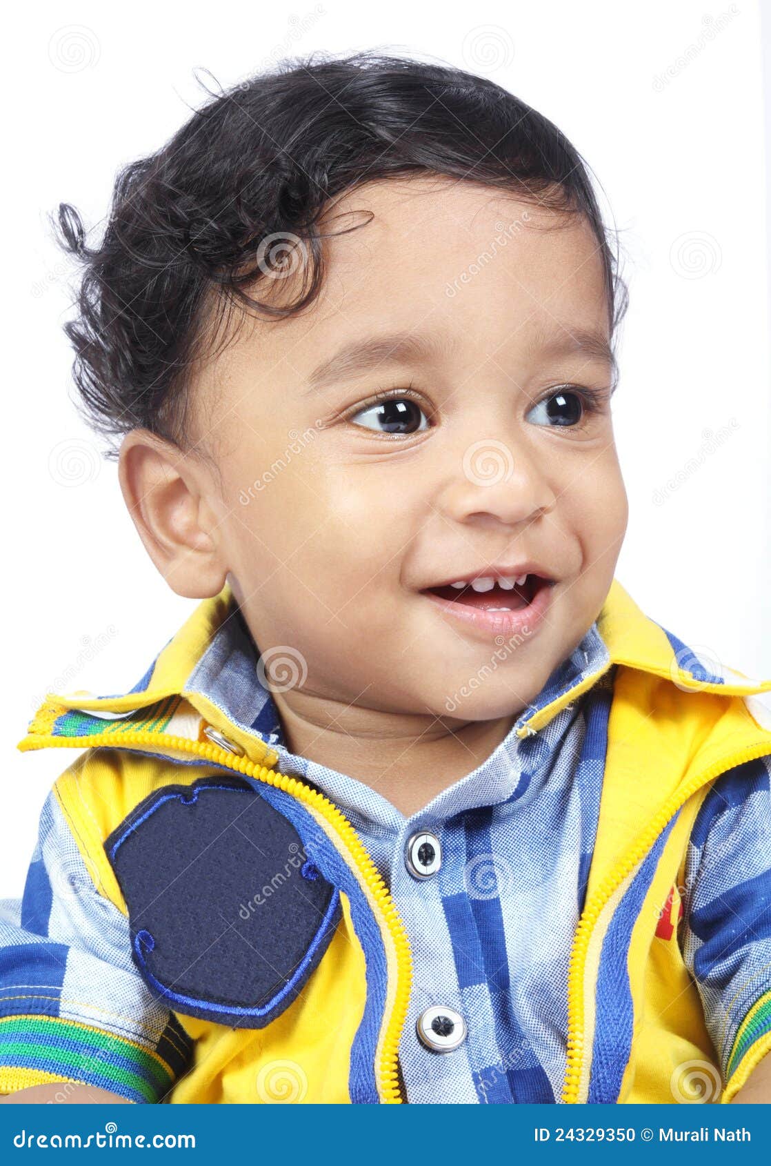Smiling Indian cute Baby stock photo. Image of laugh - 24329350