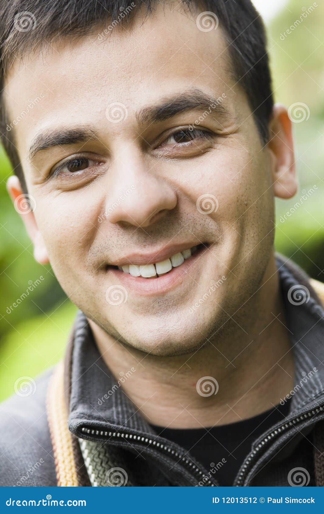 Smiling Indian Male stock photo. Image of person, friendly - 12013512