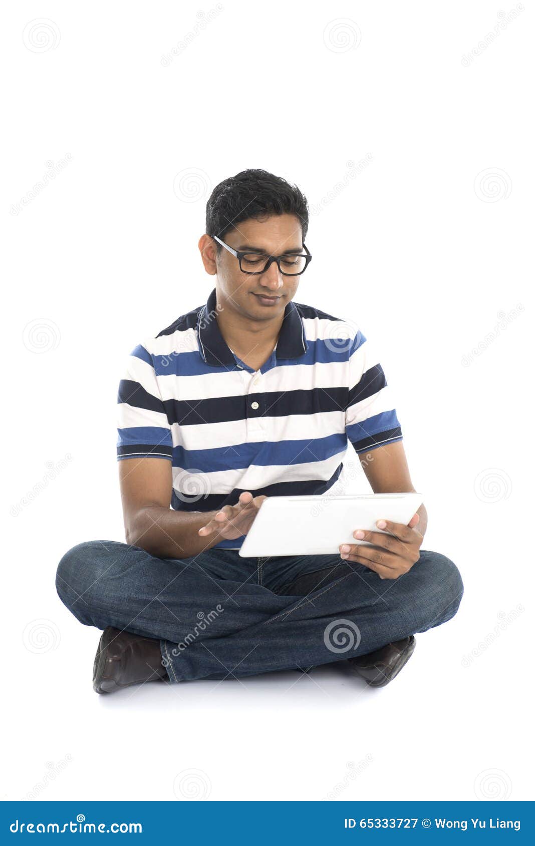 Smiling indian male stock image. Image of casual, isolated - 65333727