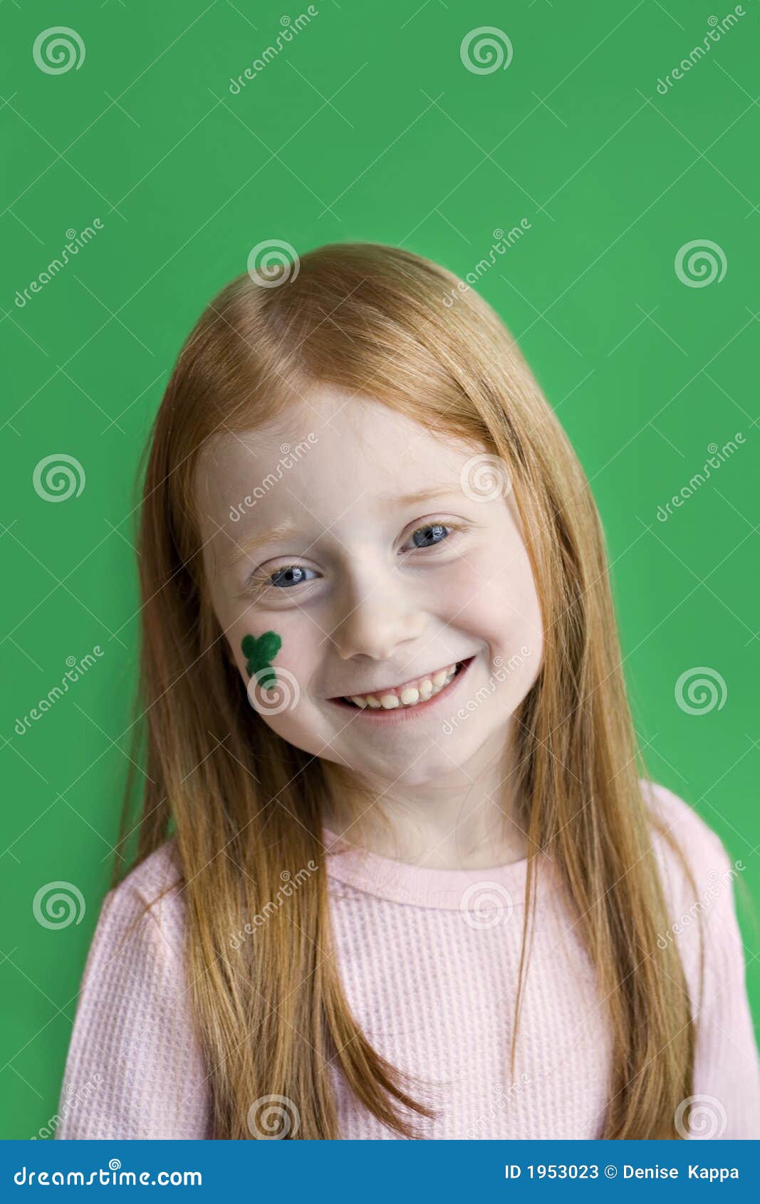Smiling Irish Redhead stock image. Image of irish, celebration - 1953023