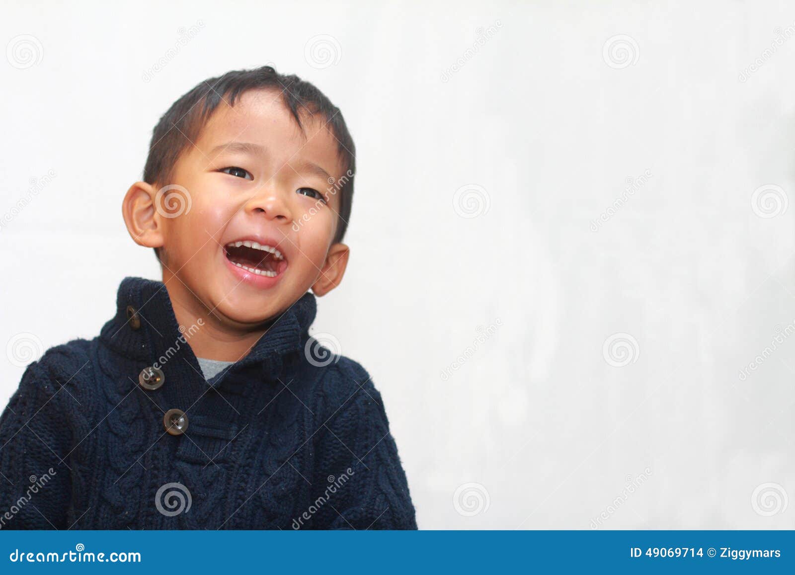 Smiling Japanese boy stock photo. Image of young, laughing - 49069714