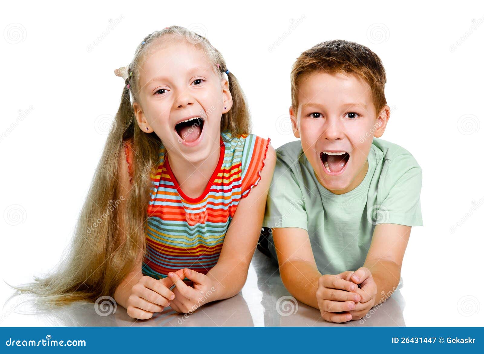 Smiling kids stock image. Image of lifestyle, preschooler - 26431447