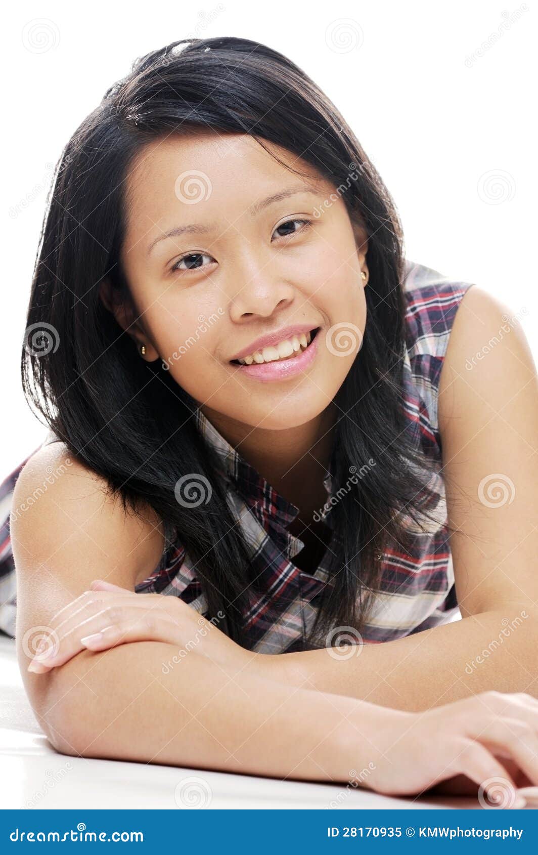 Smiling lady stock image. Image of healthy, pretty, fashion - 28170935