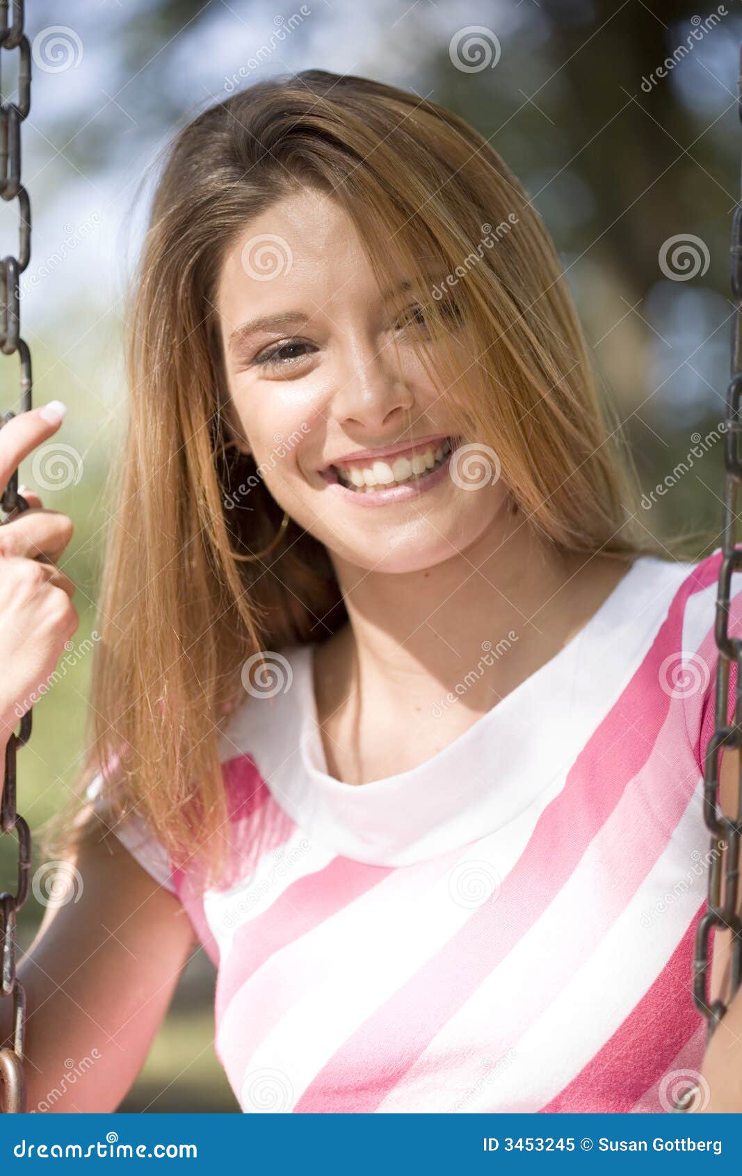 Smiling Lady stock image. Image of beauty, people, fashion - 3453245