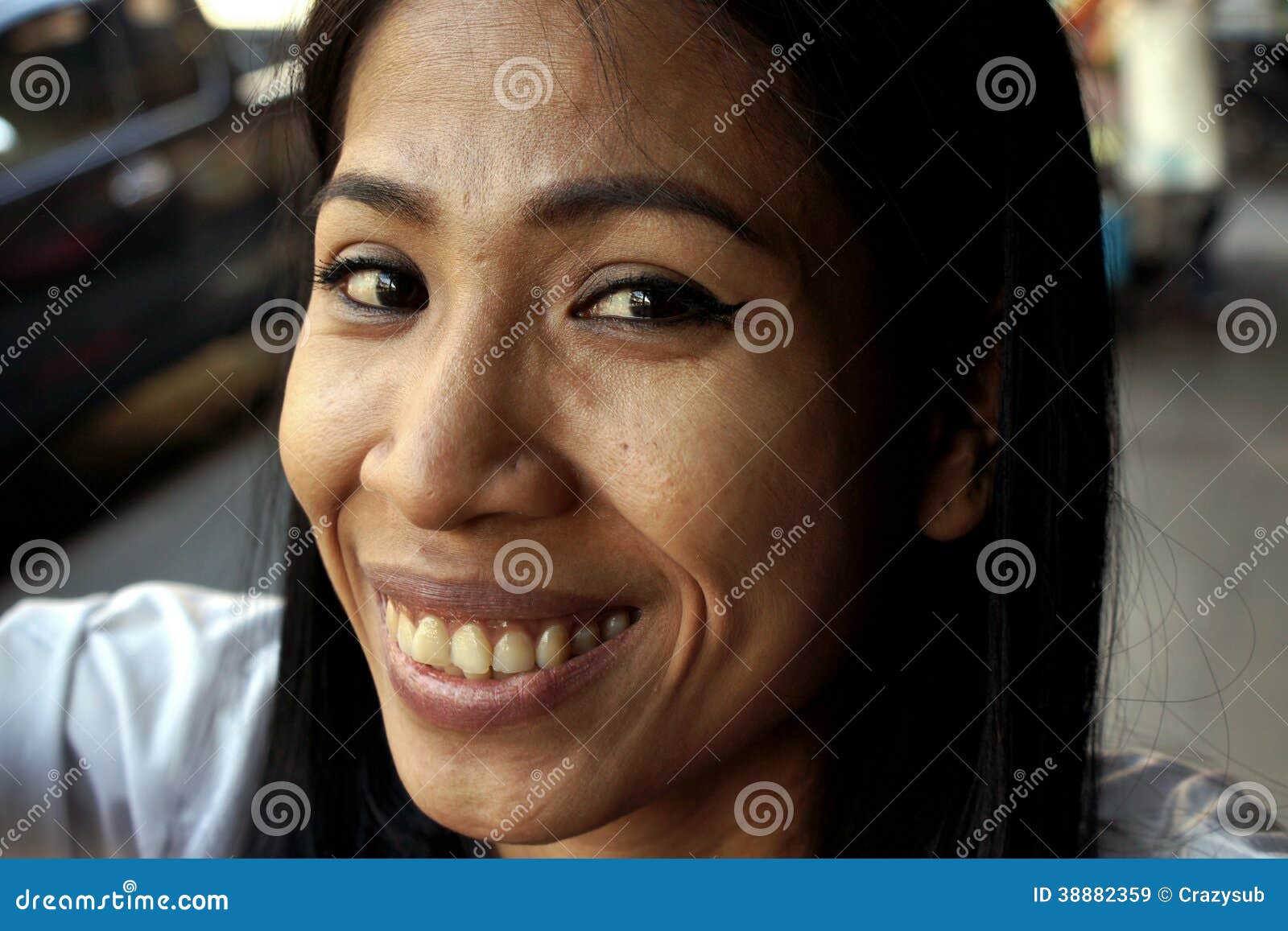 Smiling Lady stock image. Image of smile, woman, attractive - 38882359