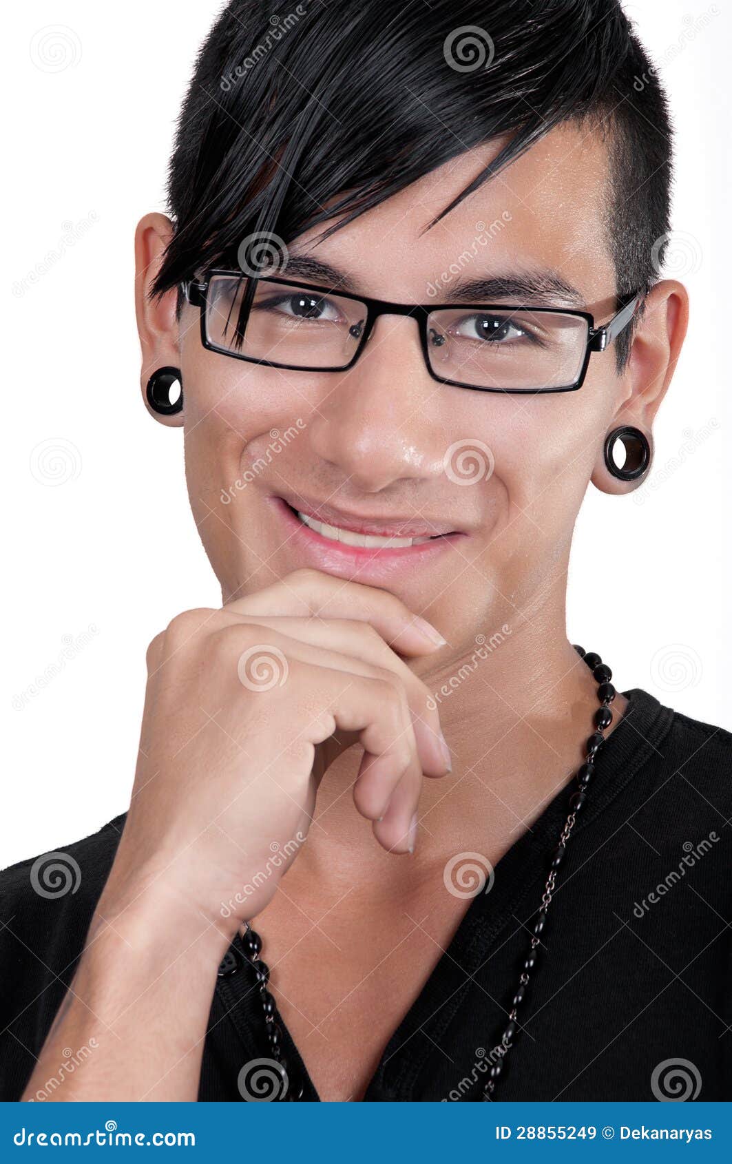 Smiling latino boy stock image. Image of adult, friendly - 28855249