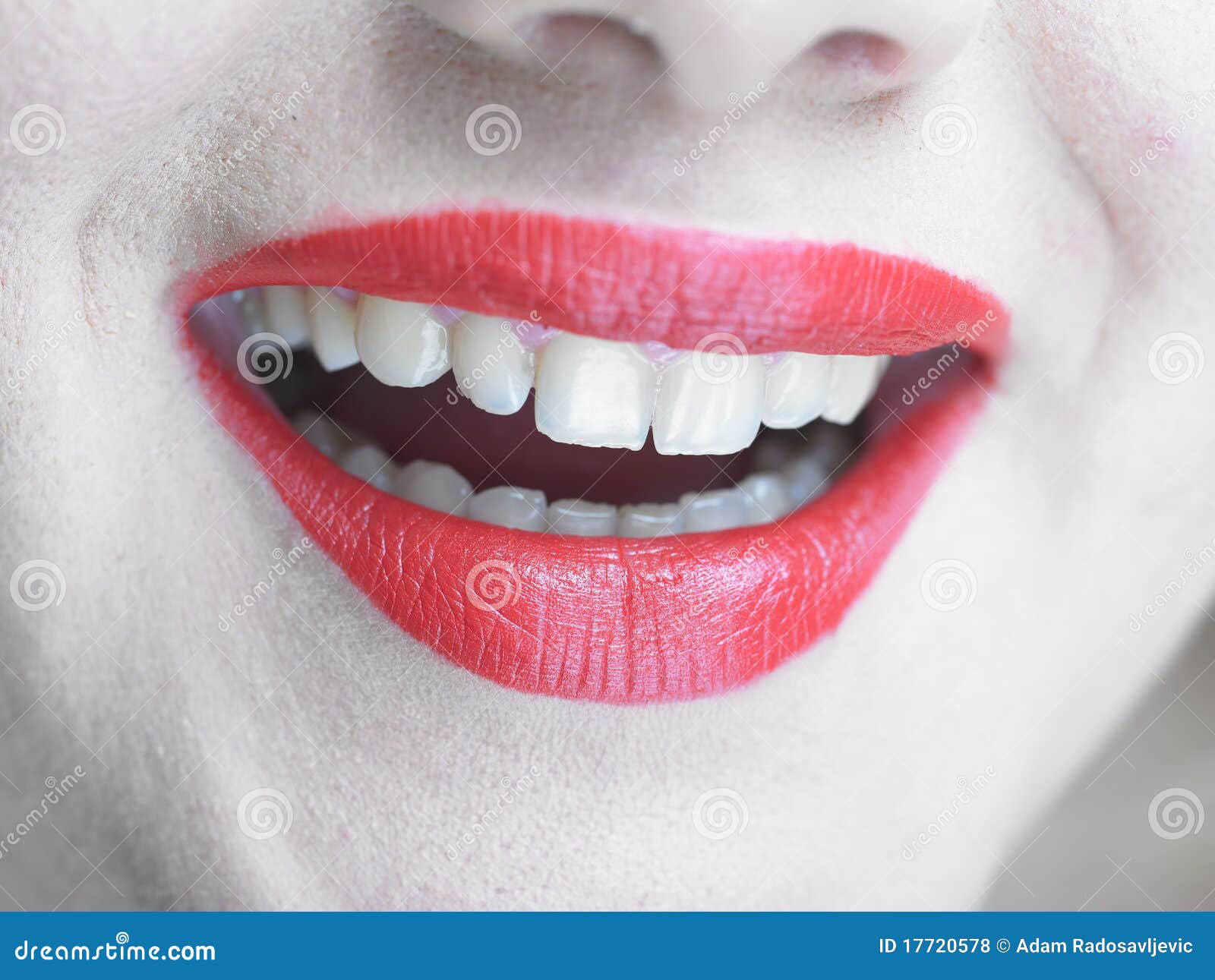 Smiling Lips with Glamorous Makeup, Smile Stock Photo - Image of smile ...