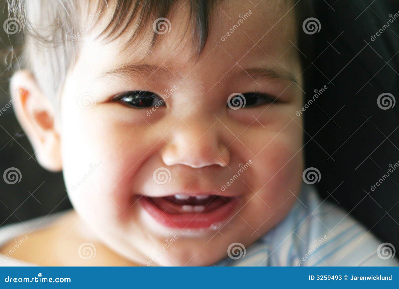 Smiling little guy stock image. Image of energetic, angelic - 3259493