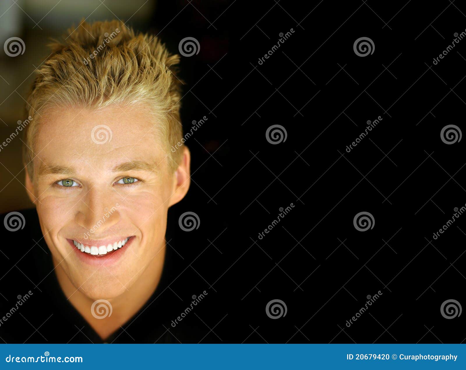 Smiling male model stock photo. Image of fashion, model - 20679420