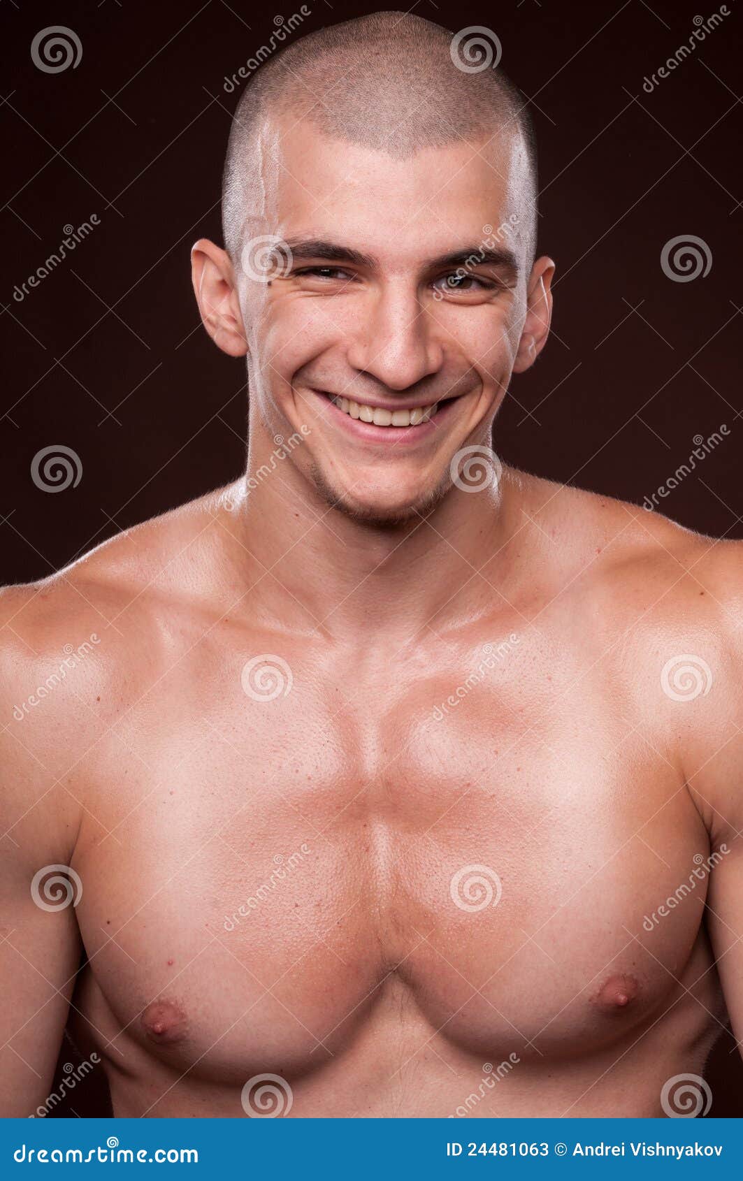 Smiling male model stock image. Image of expression, mood - 24481063