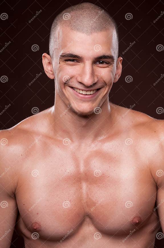 Smiling male model stock image. Image of expression, mood - 24481063