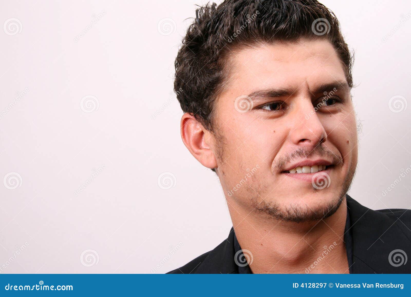 Smiling Male Model stock image. Image of person, casual - 4128297