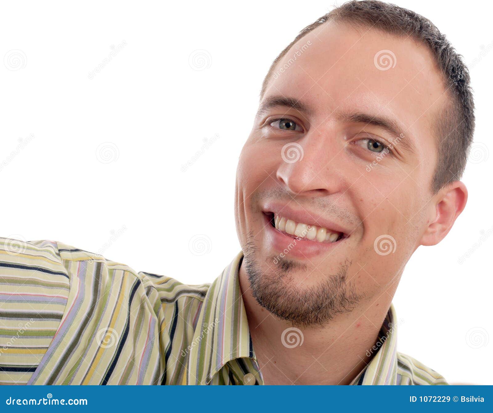 Smiling man stock image. Image of happiness, shirt, adult - 1072229