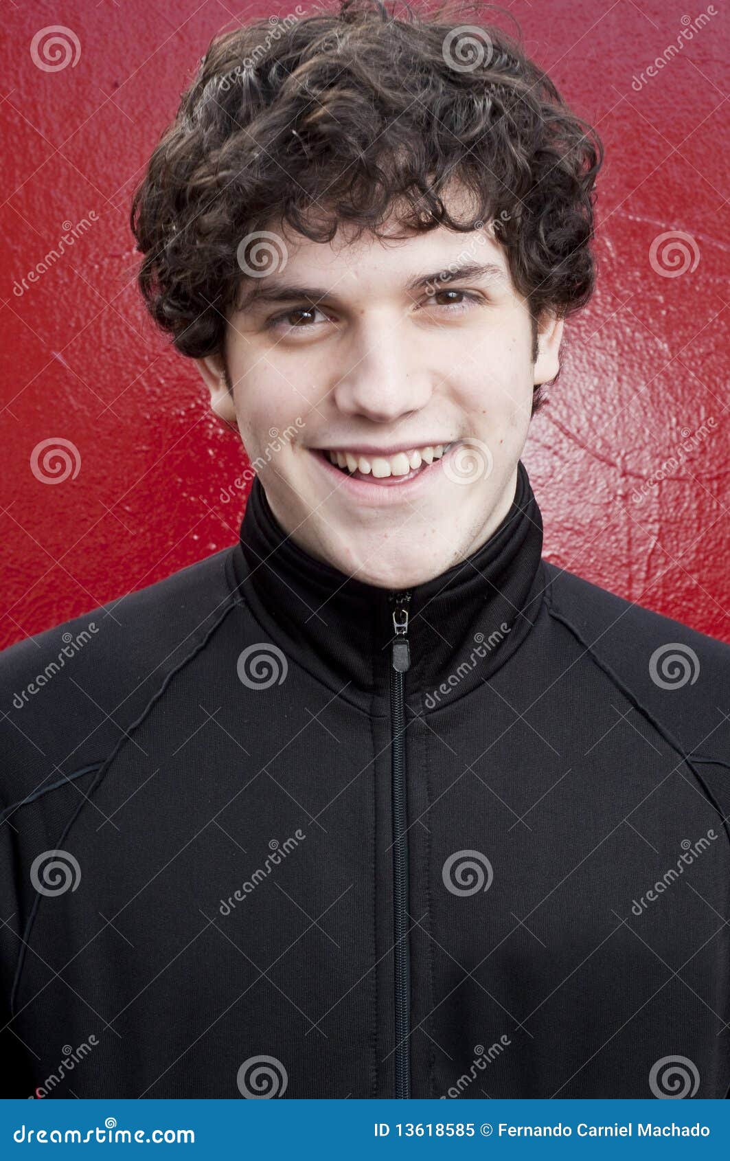 Smiling man stock image. Image of fashion, friendly, model - 13618585