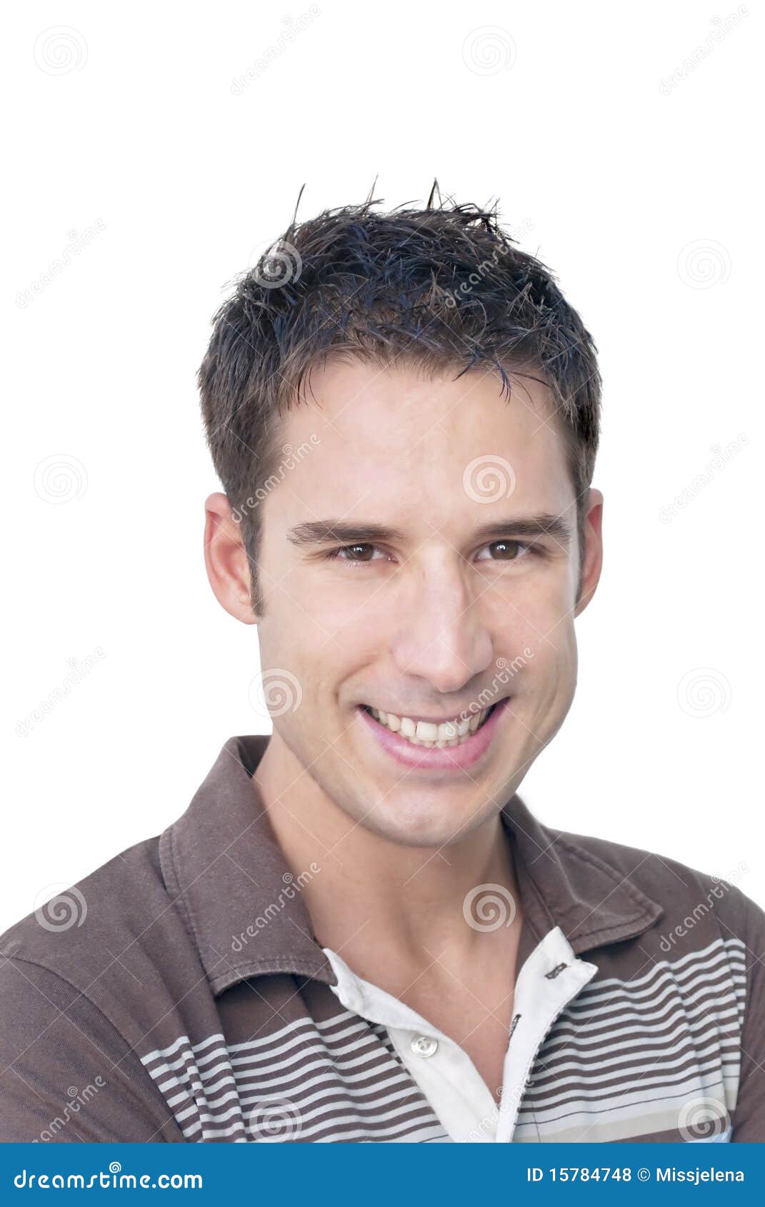 Smiling man stock photo. Image of human, looking, lifestyle - 15784748