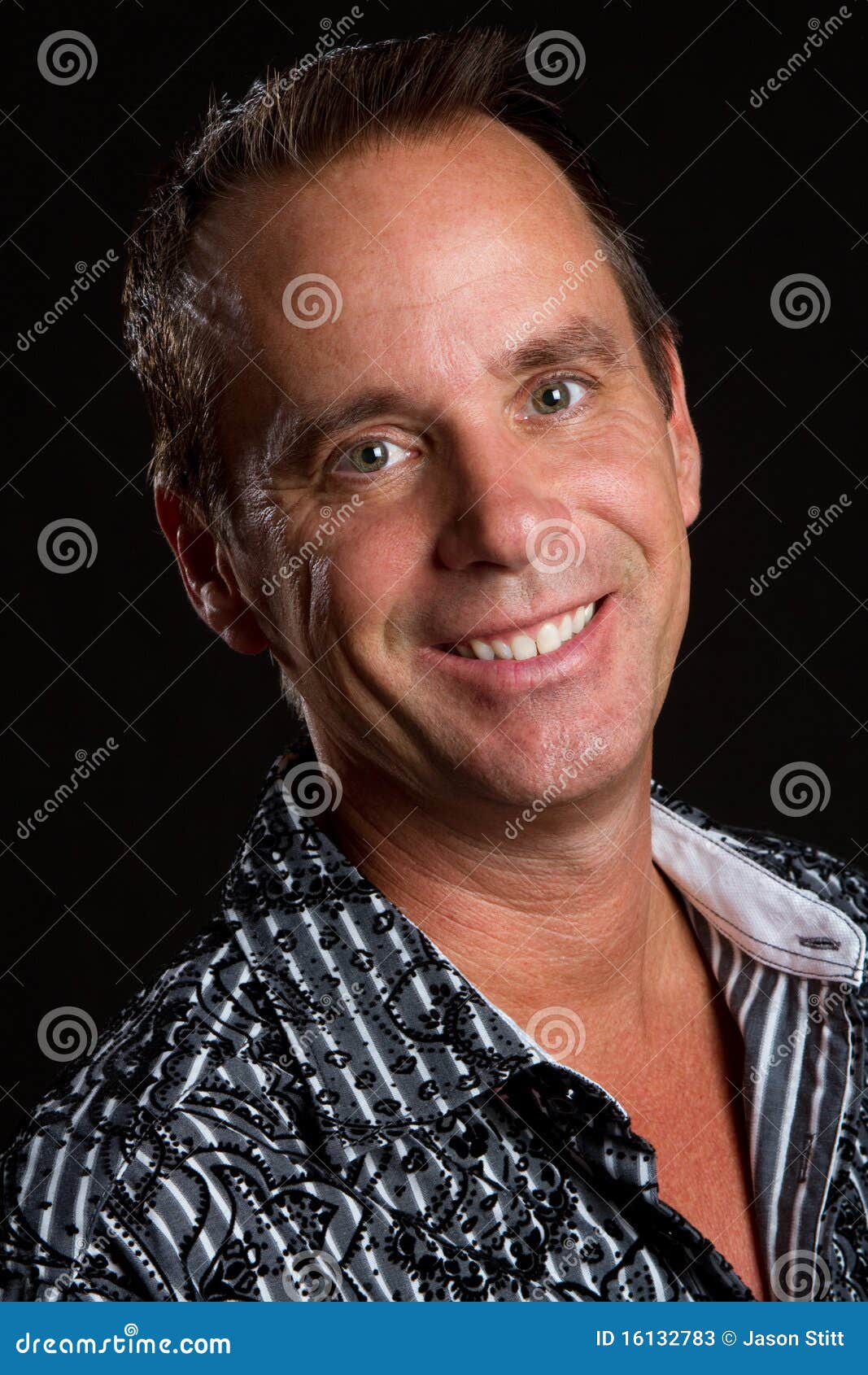 Smiling Man stock image. Image of expression, joyful - 16132783