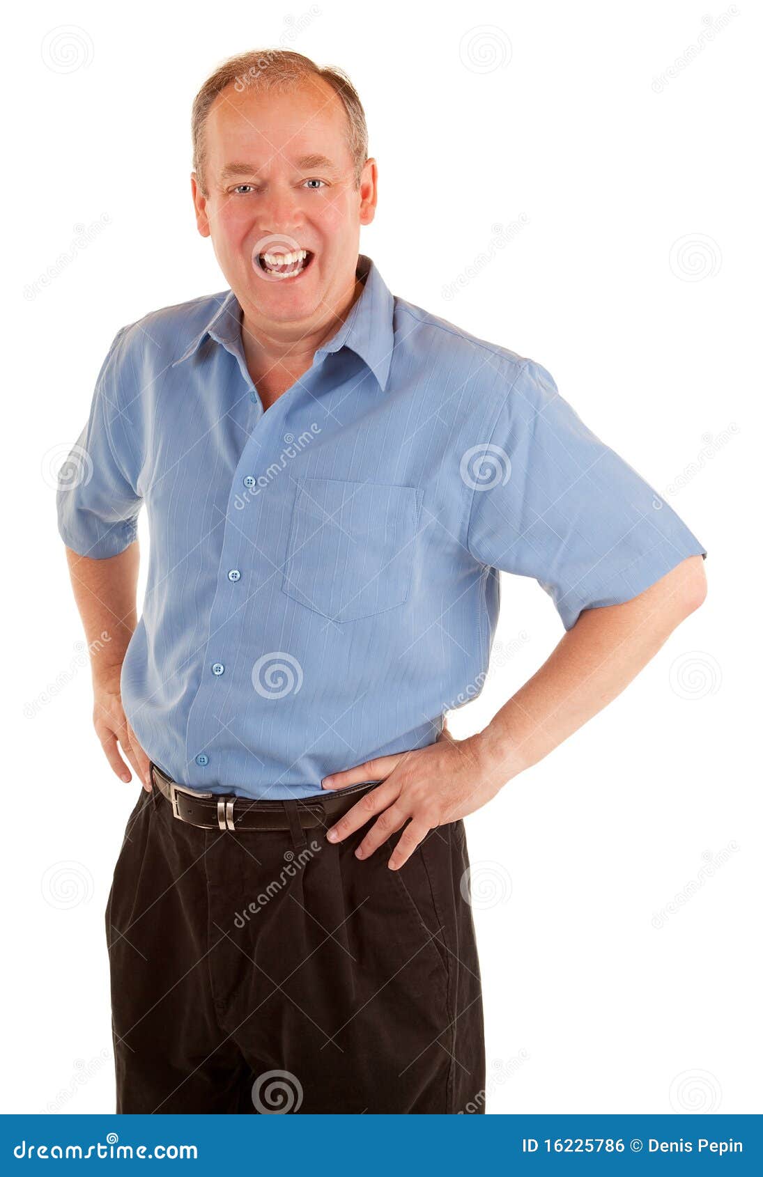 Smiling Man stock photo. Image of middle, positive, professional - 16225786