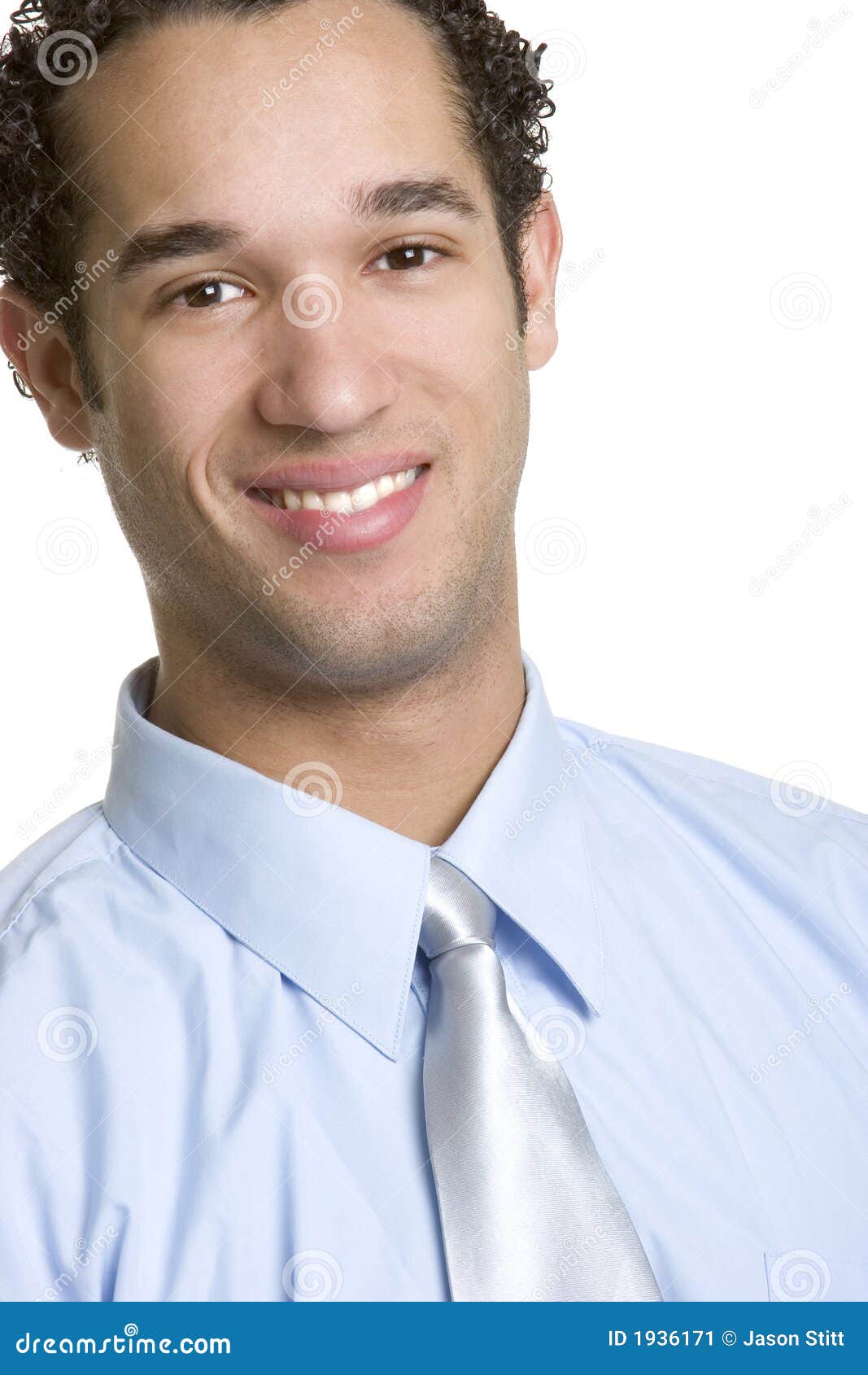 Smiling Man stock image. Image of young, businessman, isolated - 1936171