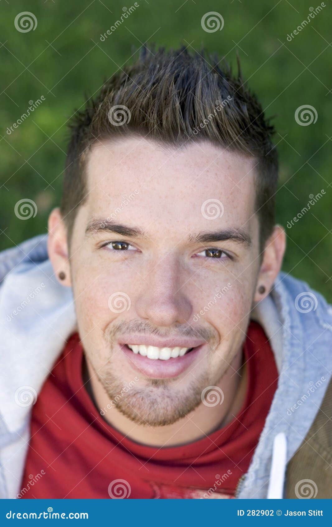 Smiling Man stock photo. Image of smile, teeth, face, student - 282902