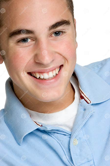 Smiling Man stock photo. Image of expression, teenage - 5115718
