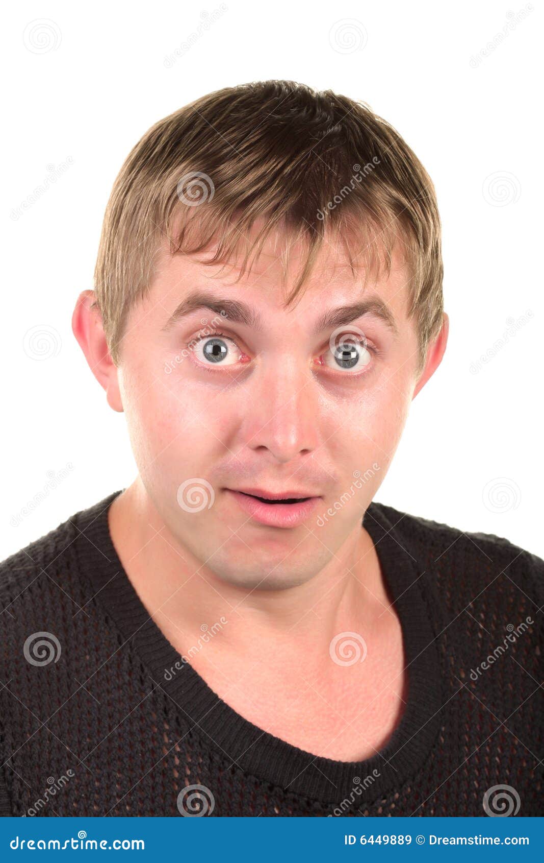 Smiling man. Funny person stock image. Image of beautiful - 6449889