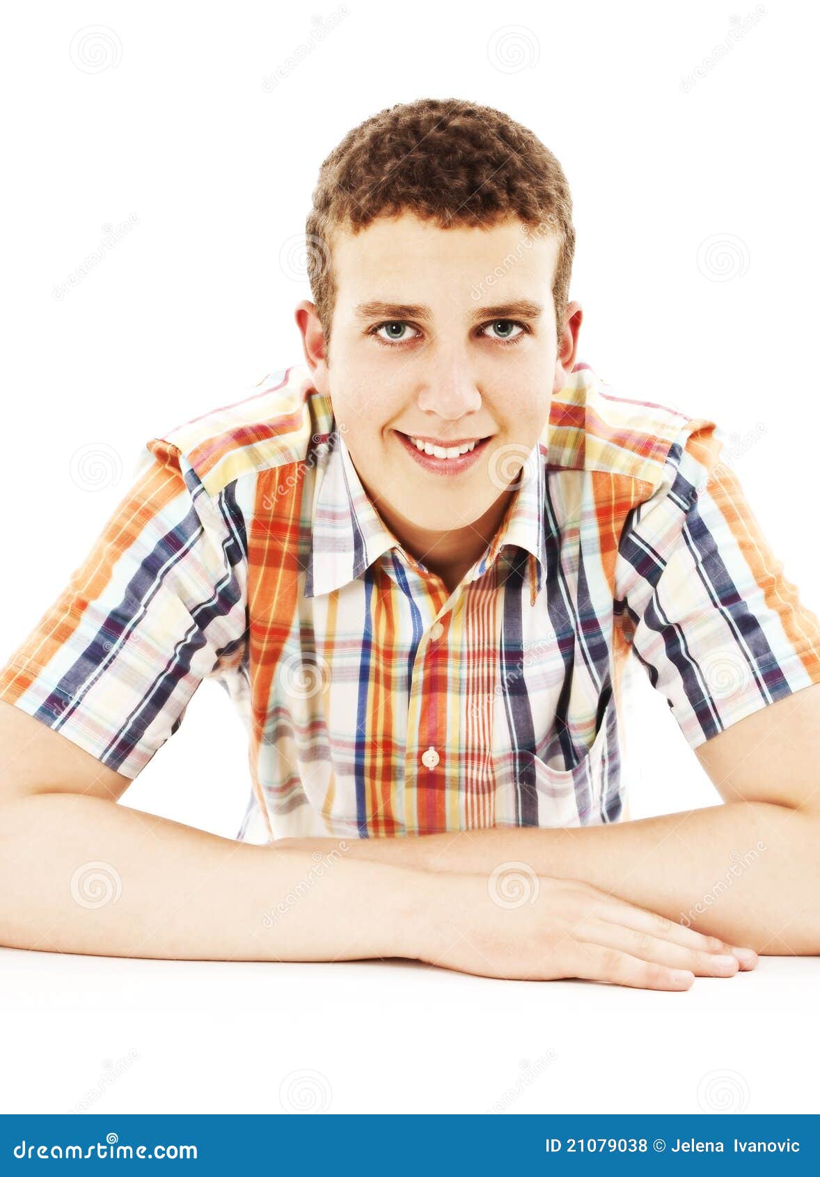 Smiling man portrait stock photo. Image of friendly, masculine - 21079038