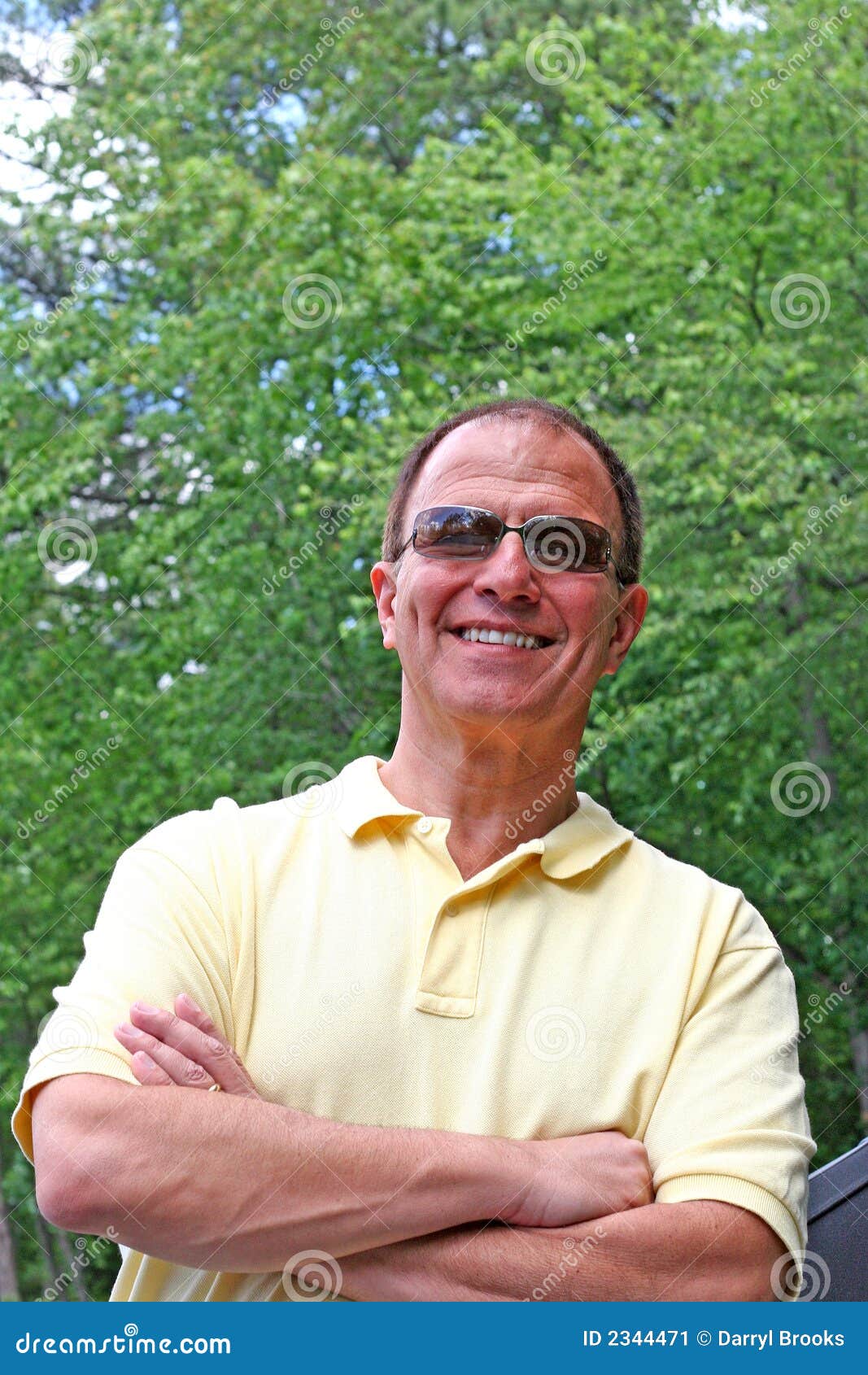 Smiling Man in Sunglasses stock image. Image of confidence - 2344471