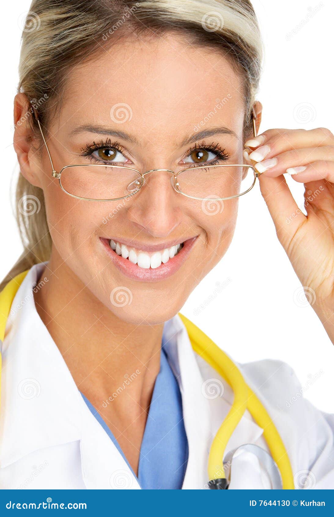 Smiling medical doctor stock photo. Image of doctor, happy - 7644130