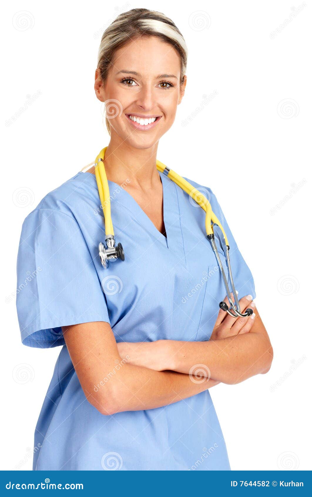 Smiling medical doctor stock photo. Image of clinic, practitioner - 7644582