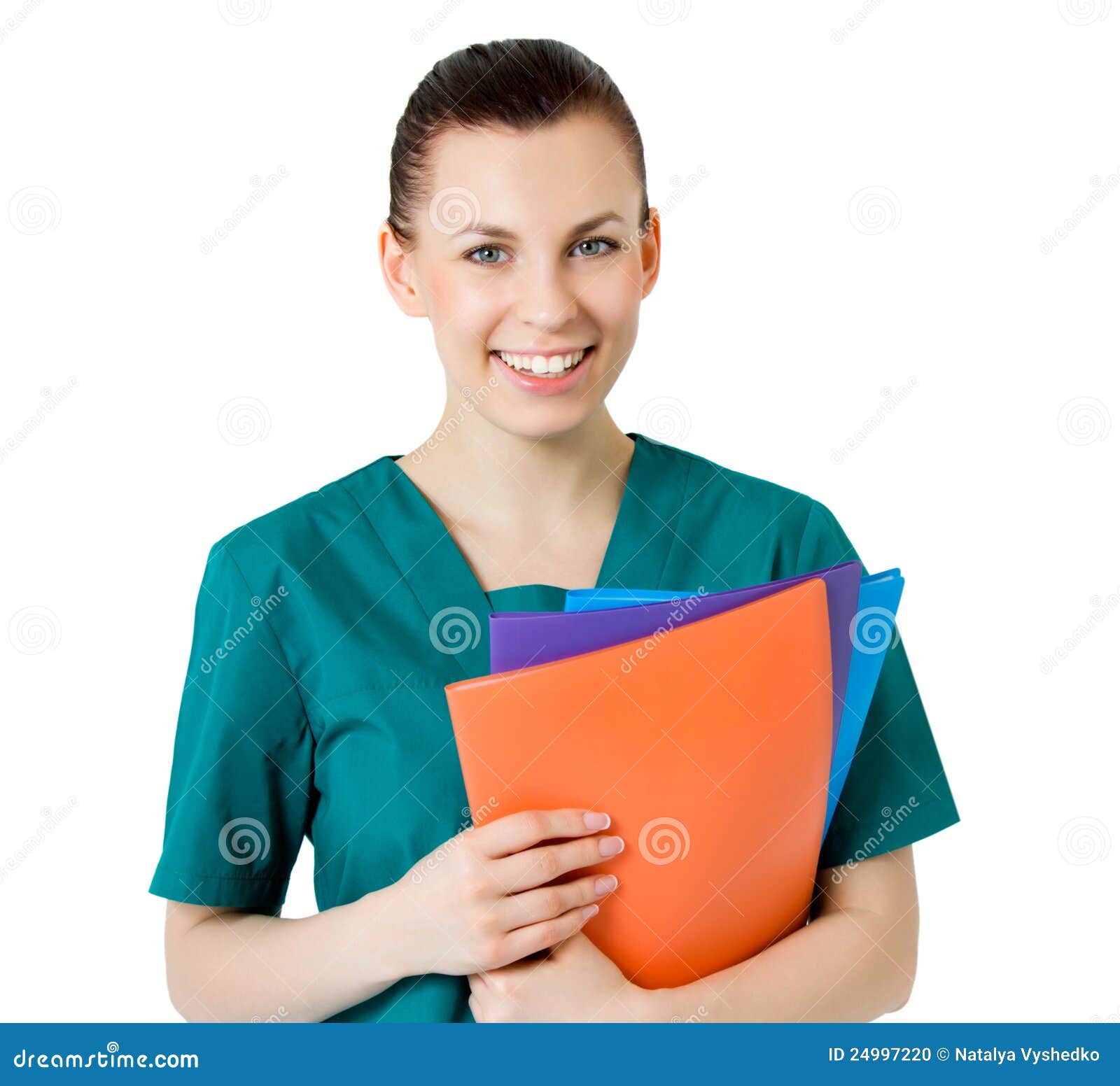 Smiling Medical Female Doctor Stock Photo - Image of professional ...