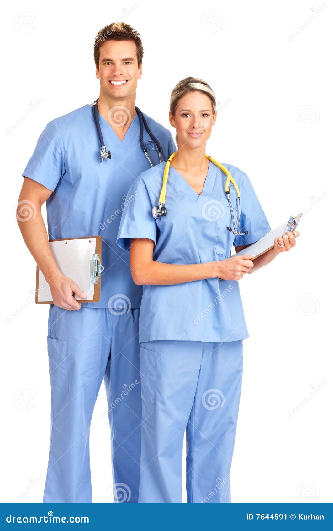 Smiling medical people stock image. Image of clinic, confident - 7644591