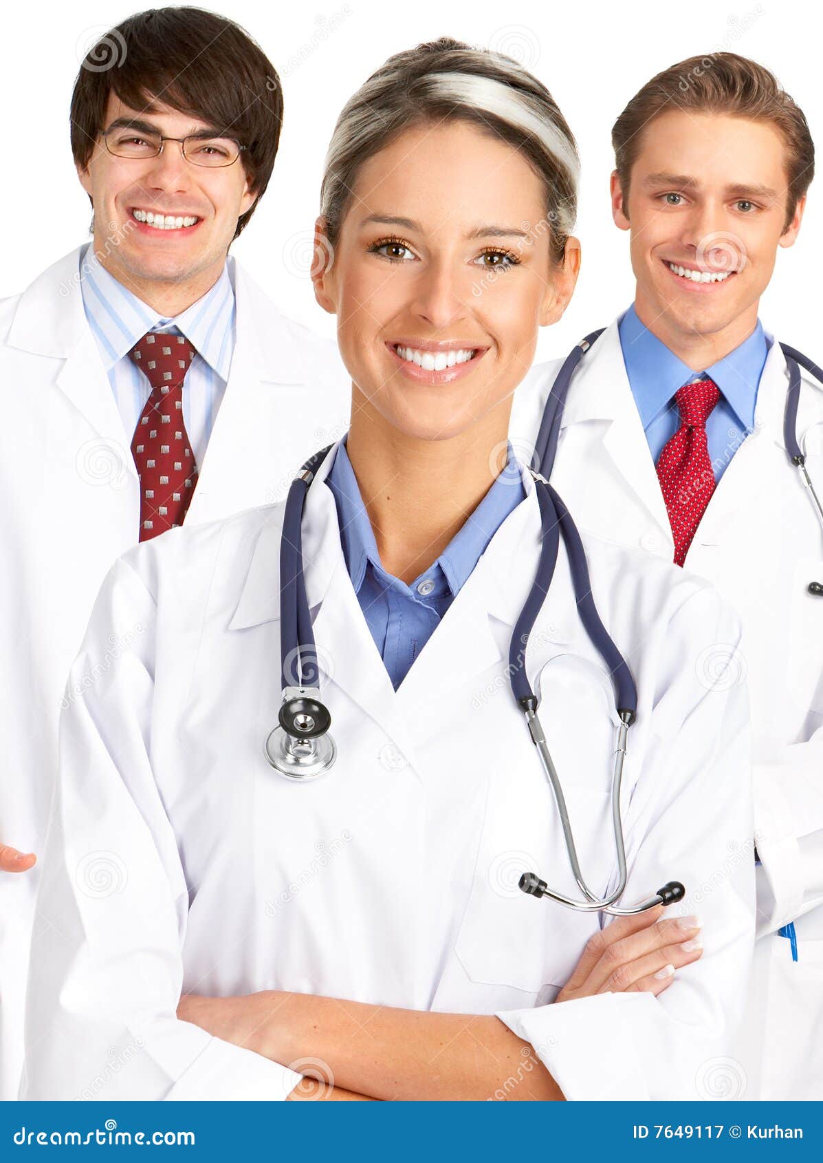 Smiling medical people stock image. Image of healthy, healthcare - 7649117