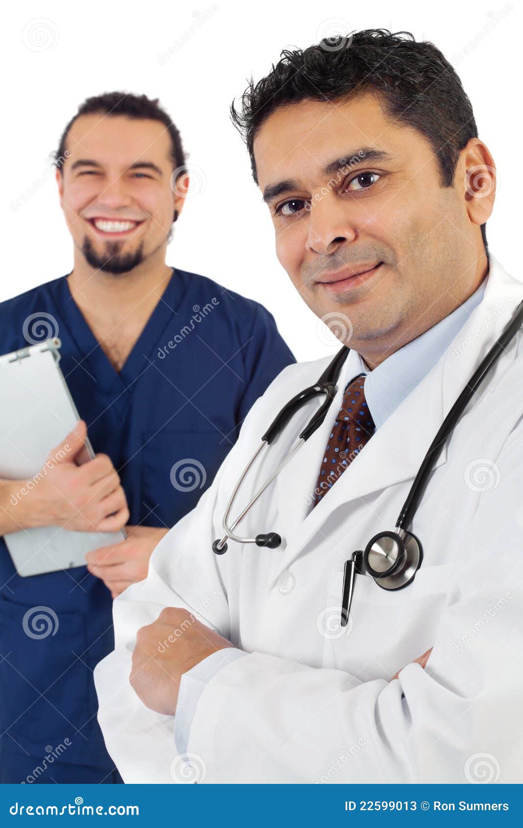 Smiling Medical Professionals Stock Image - Image of colleague, people ...