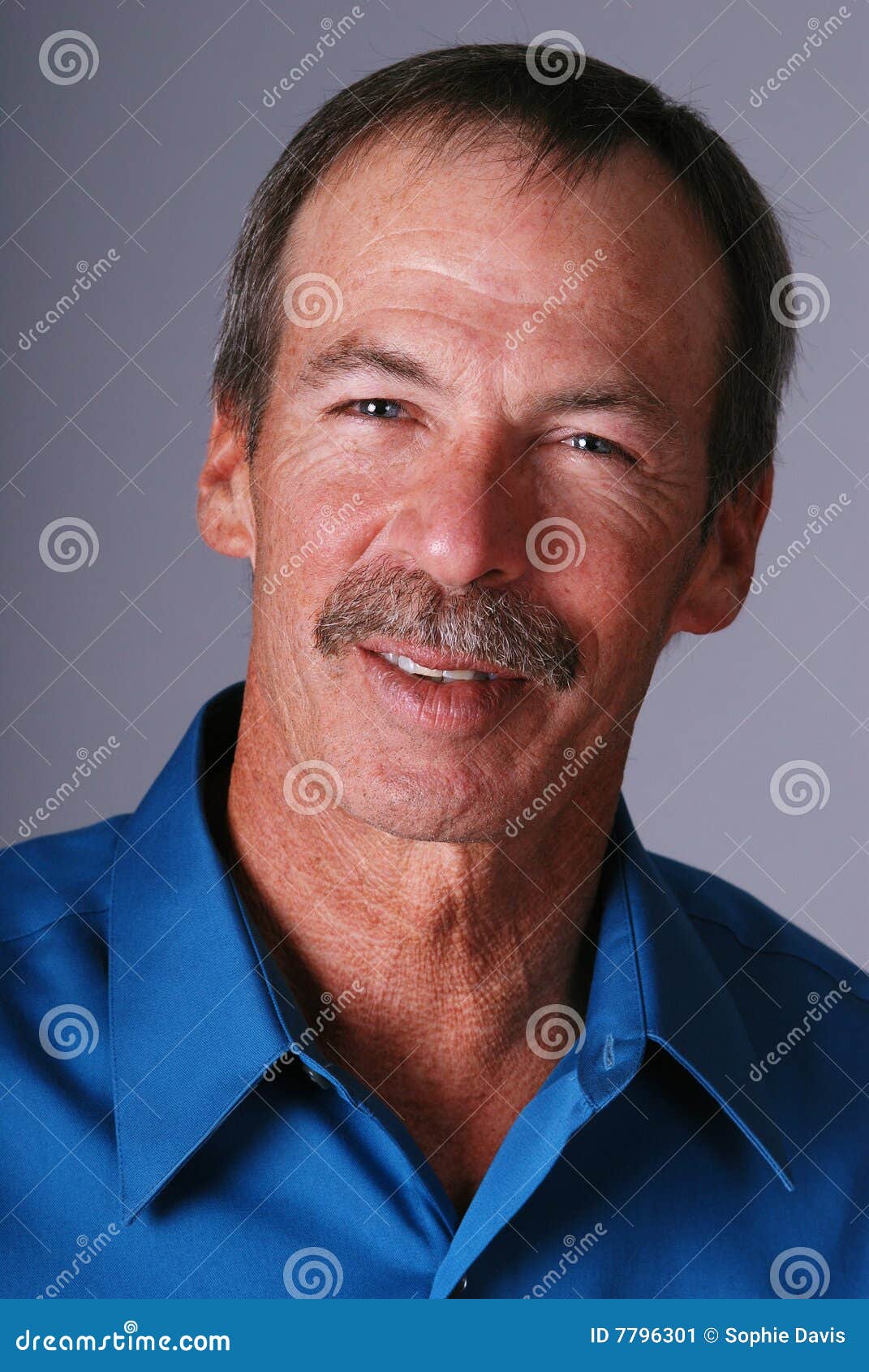 Smiling middle aged man. stock image. Image of caucasian - 7796301