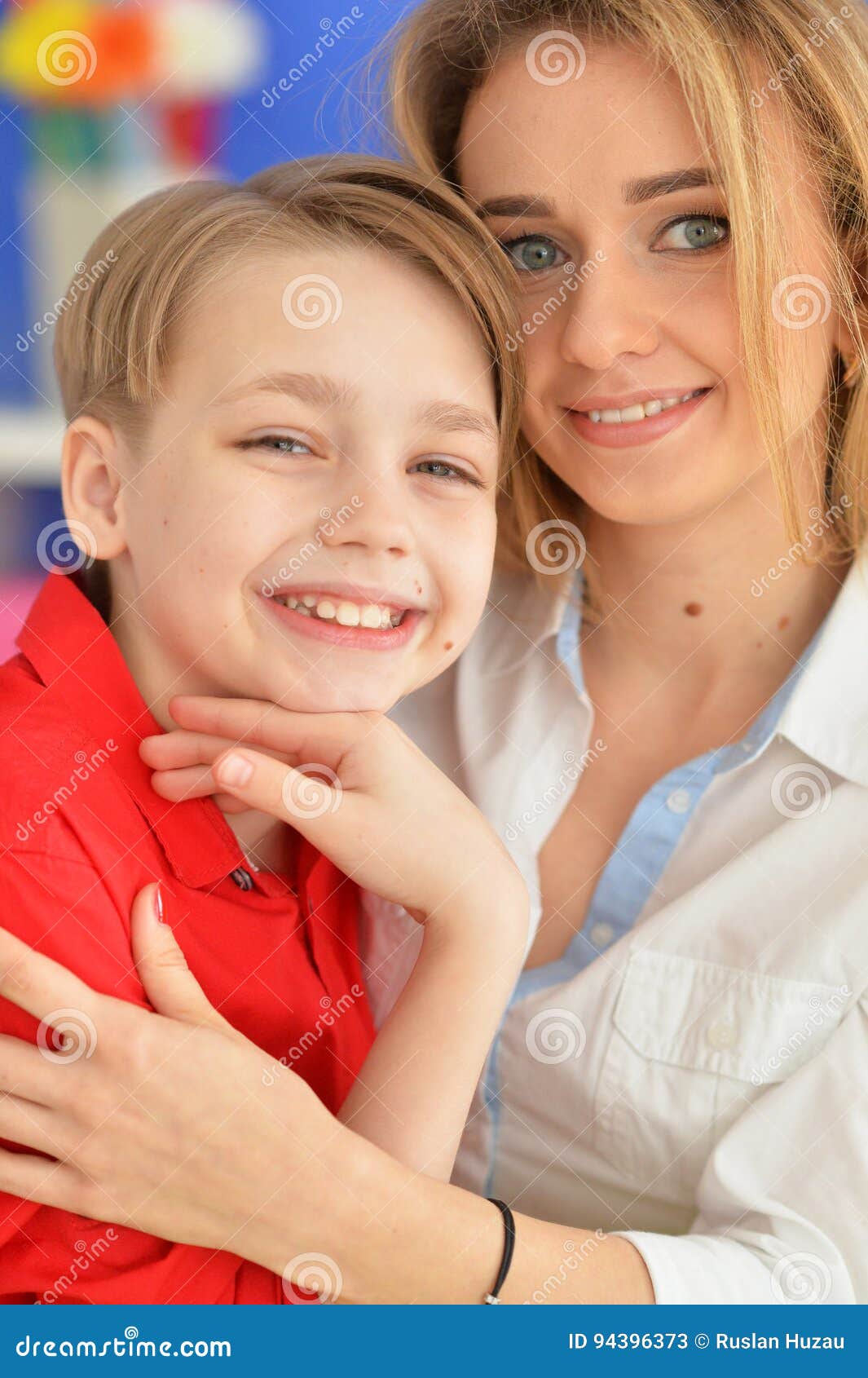 Smiling mother and son stock image. Image of group, life - 94396373