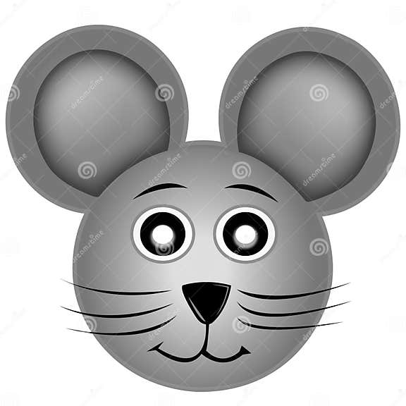 Smiling mouse stock illustration. Illustration of cartoon - 11736245
