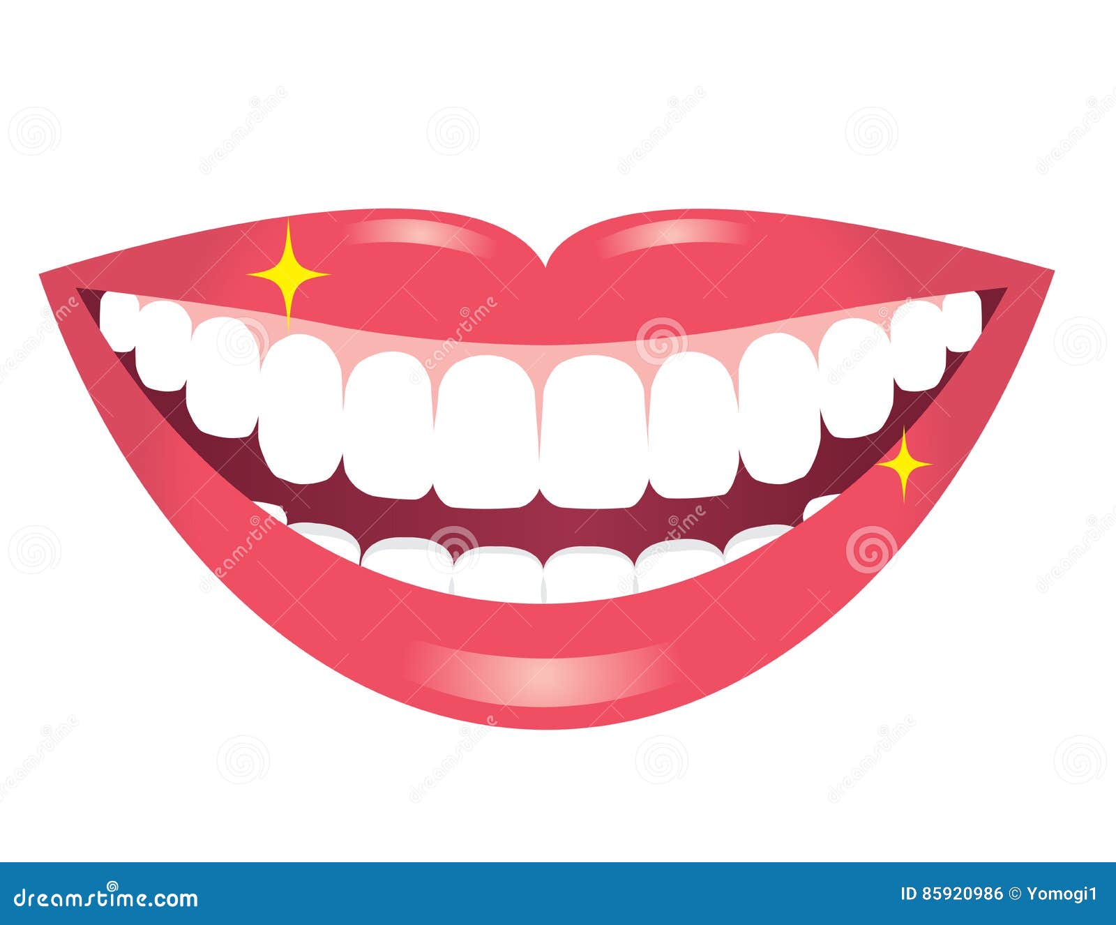 Smile Teeth Clipart