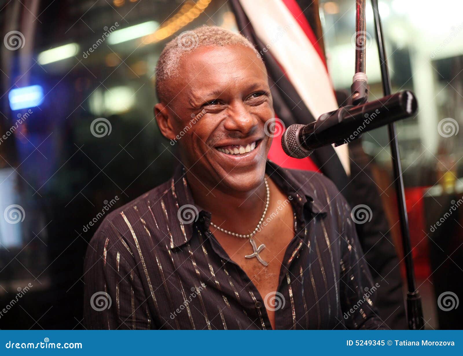Smiling musician stock image. Image of drums, design, karaoke - 5249345
