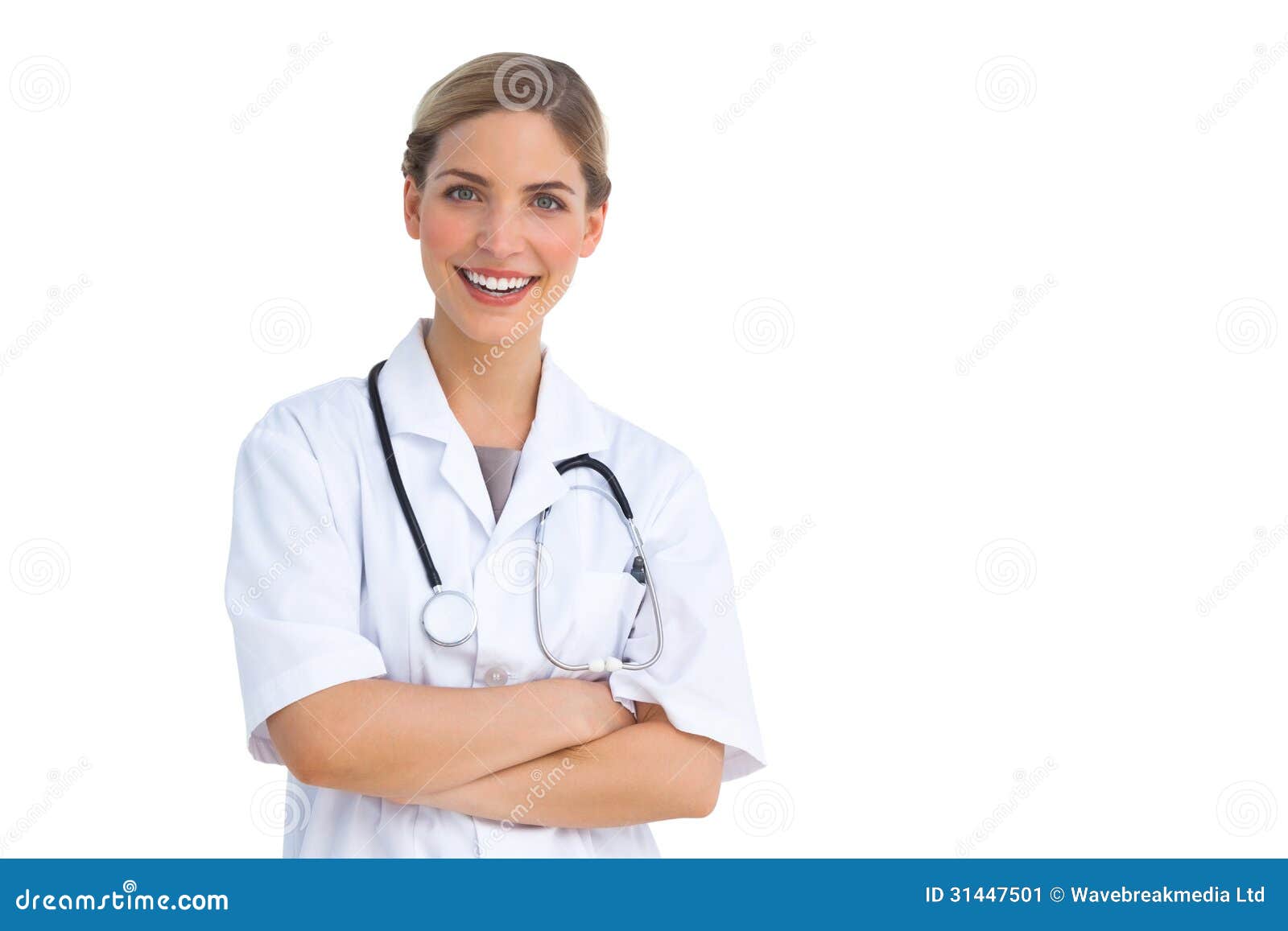 Smiling nurse stock image. Image of happy, medical, practitioner - 31447501
