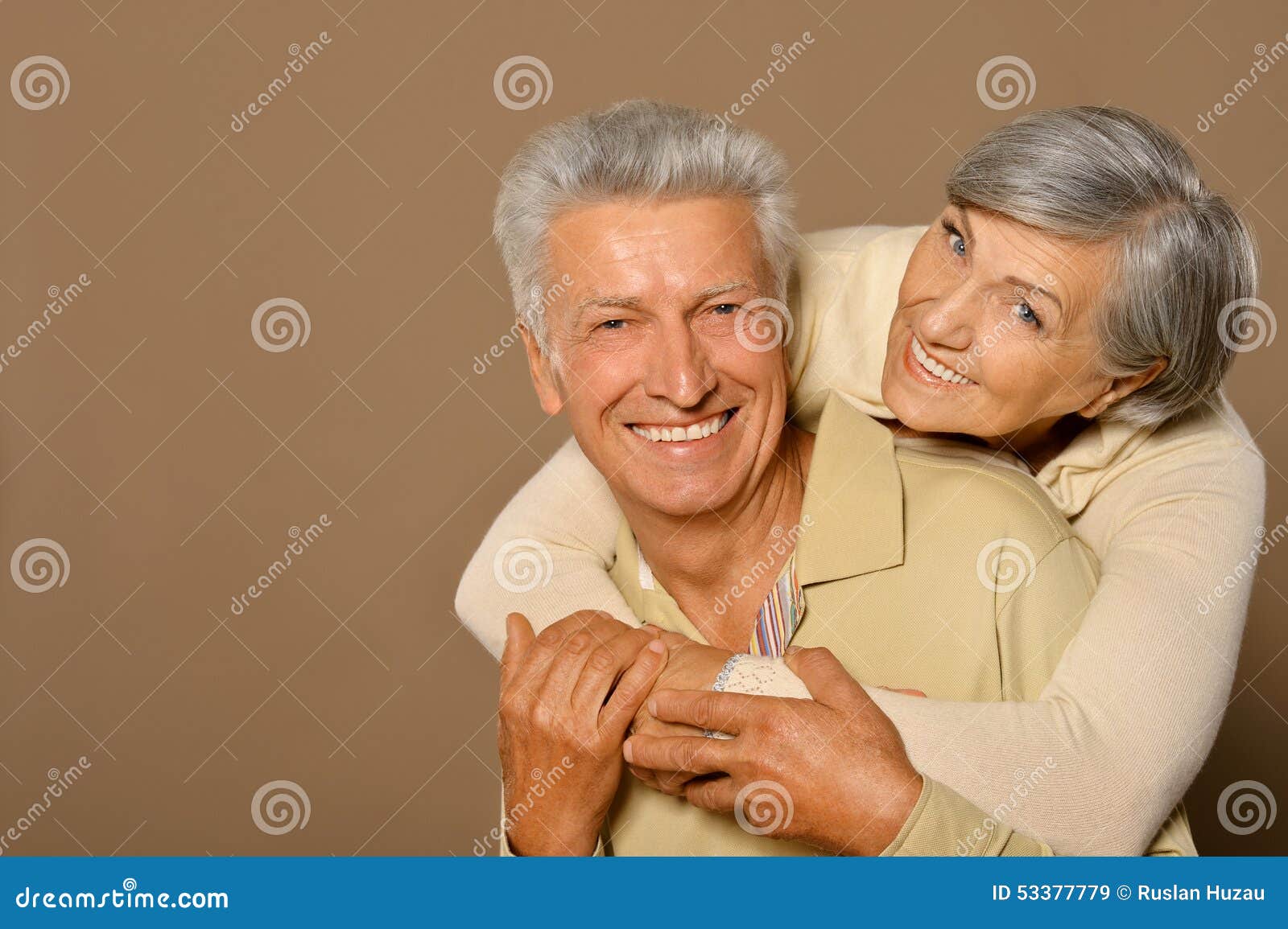 Smiling old couple stock image. Image of husband, feelings - 53377779