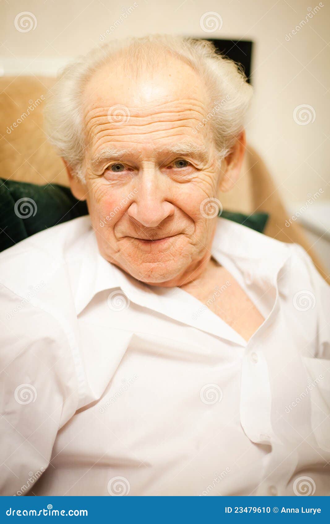 Smiling Old Man stock photo. Image of lifestyles, smiling - 23479610