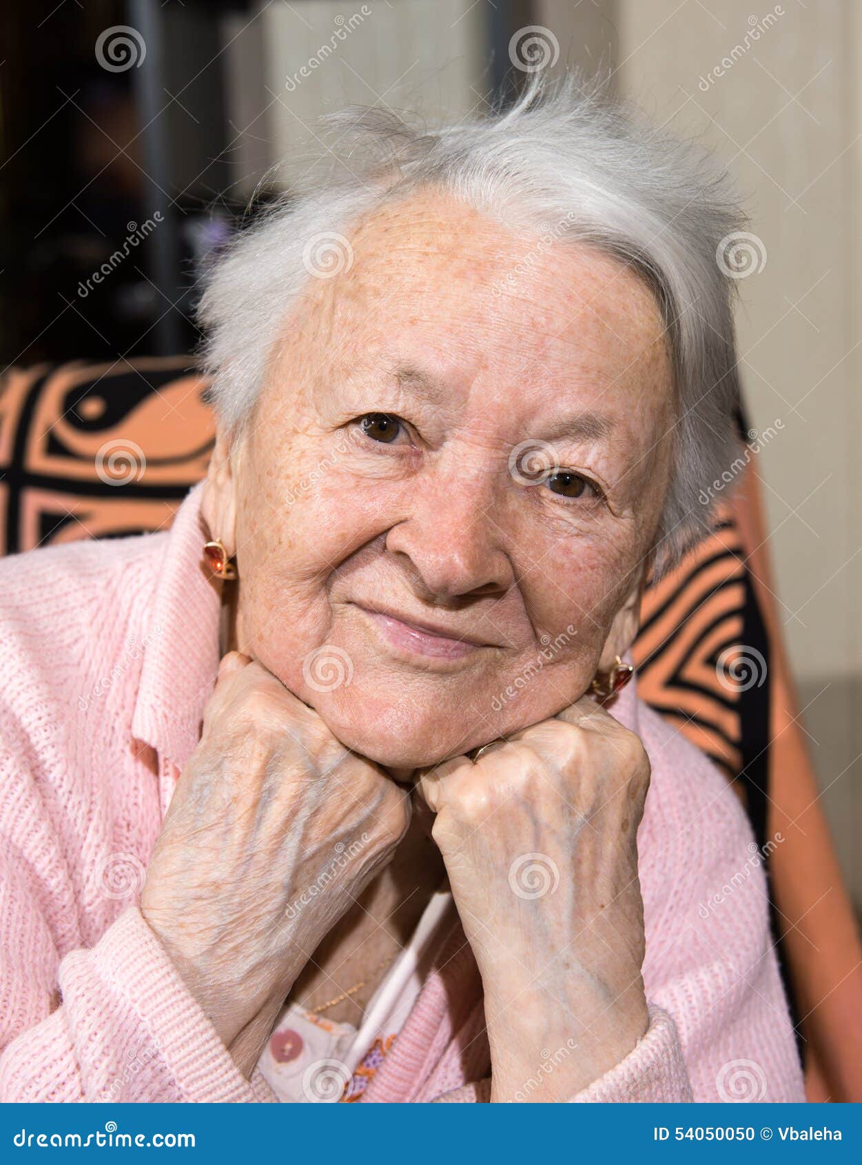 Smiling old woman stock photo. Image of senior, caucasian - 54050050