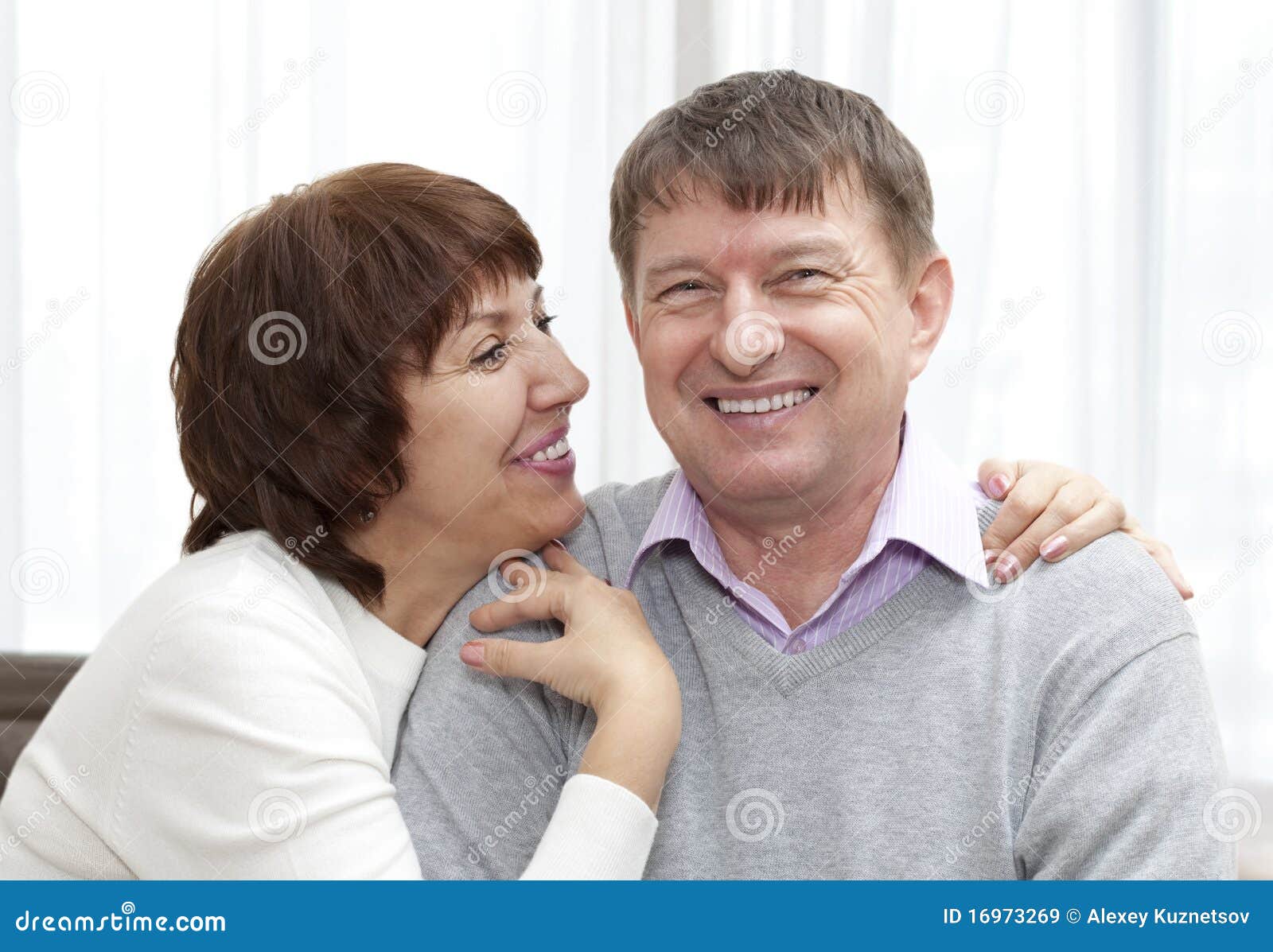 Smiling Older Couple stock image. Image of married, family - 16973269